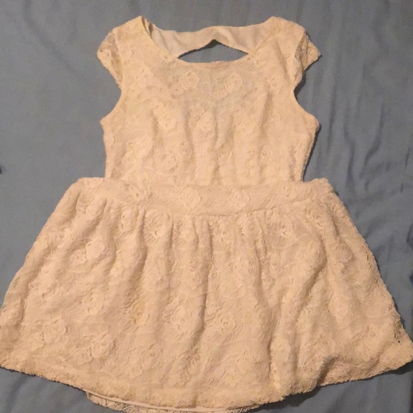 Sequin Hearts | Dresses | Sequin Hearts White Lace Dress | Poshmark